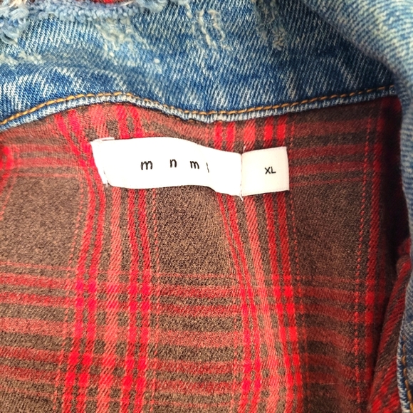 MNML | Jackets & Coats | Denim Mnml Jacket Xl | Poshmark